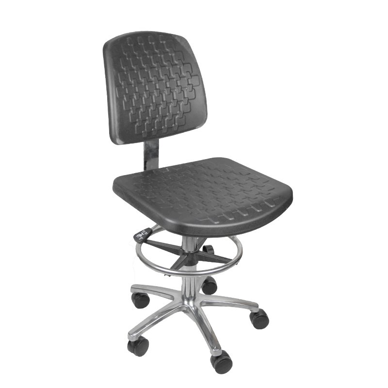 Large Backrest Antistatic Polyurethane Chair